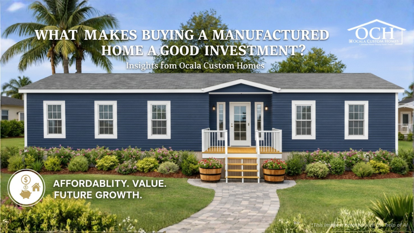 Buying a Manufactured Home - Ocala Custom Homes
